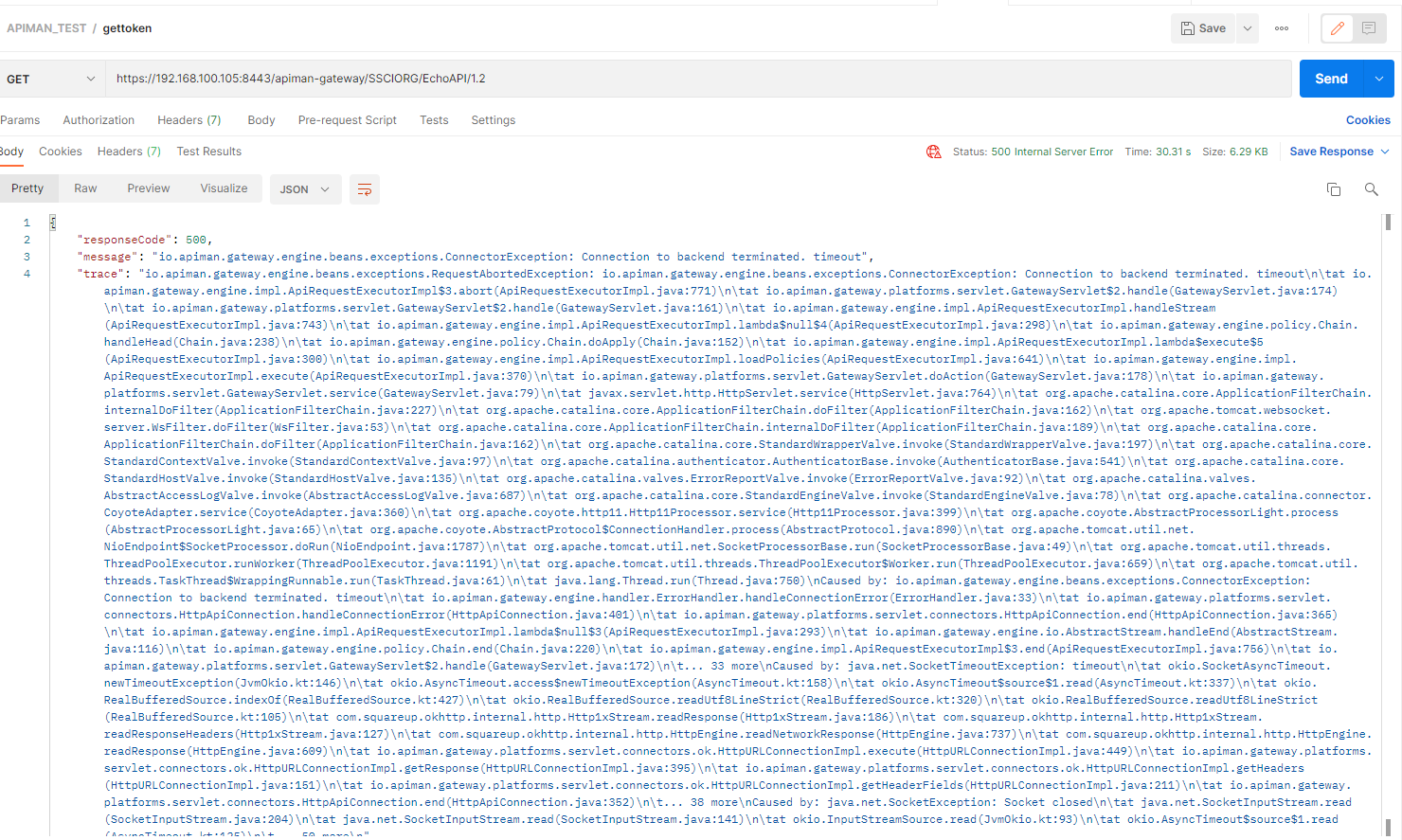 Connection to backend terminated · Issue #2206 · apiman/apiman · GitHub