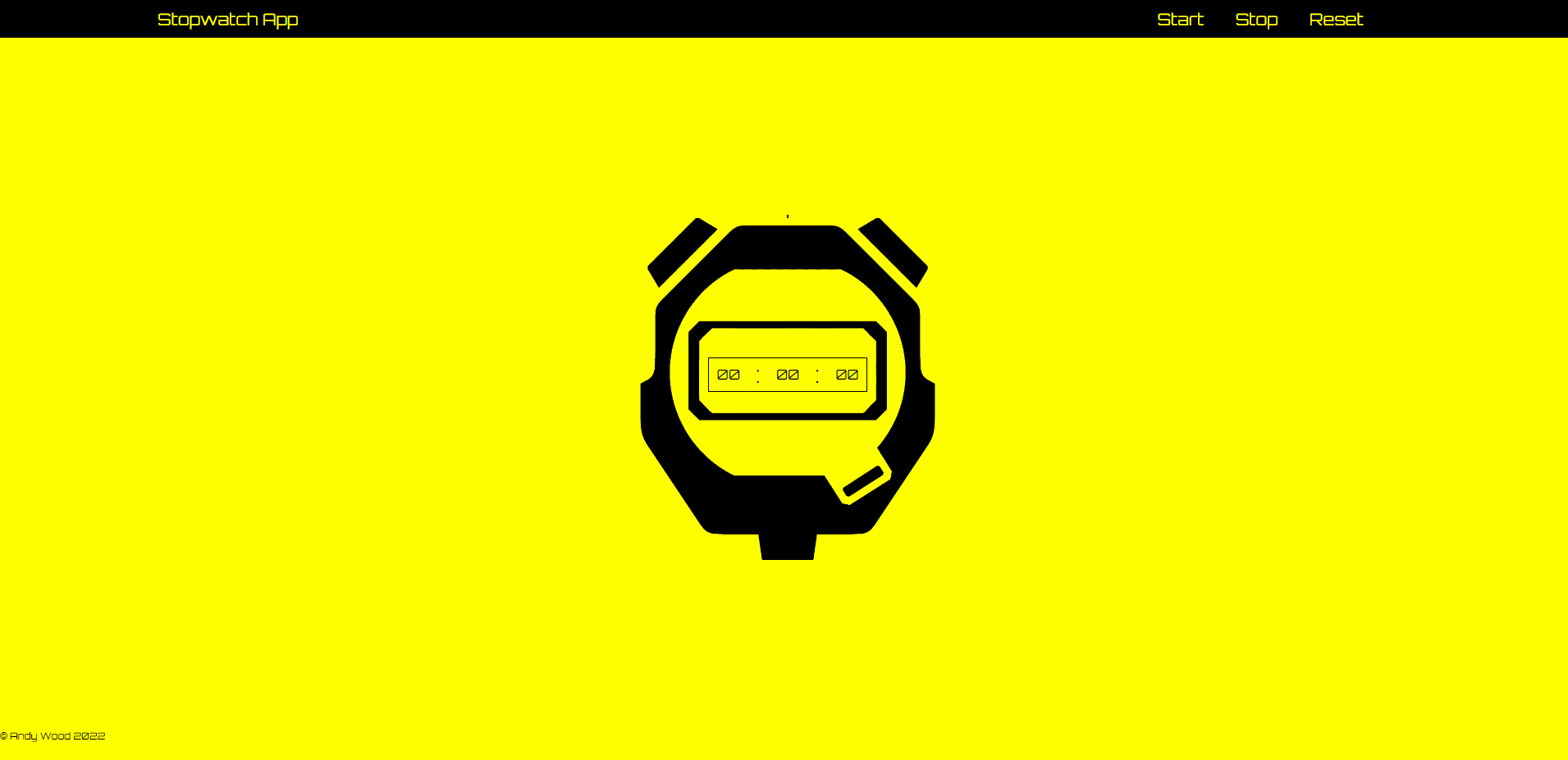 GitHub - TheWoodenMan/basic-stopwatch: a basic stopwatch app to explore ...