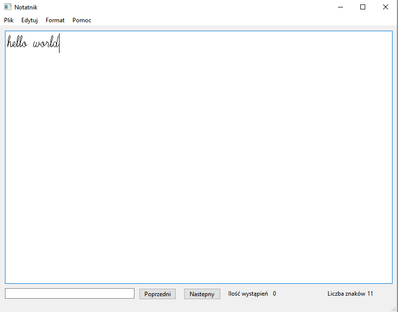GitHub - lipiecx/NotepadApp: This app simmulates notepad like Windows ...