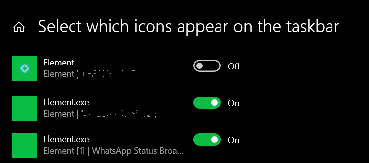 Desktop App Update Breaks Taskbar Settings In Windows · Issue 24347 · Element Hqelement Web 