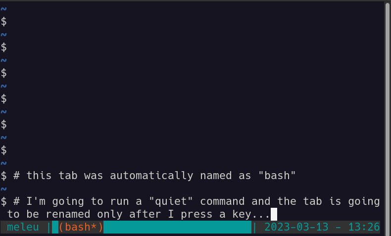 [feature-request] ability to auto-rename the tab/pane based on the currently running app · Issue ...