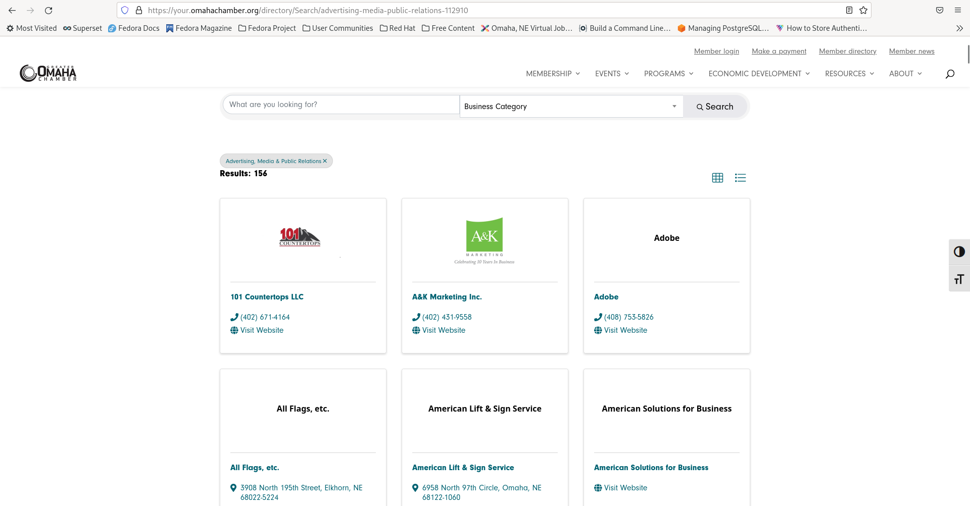 GitHub - pmevers/omaha-business-directory