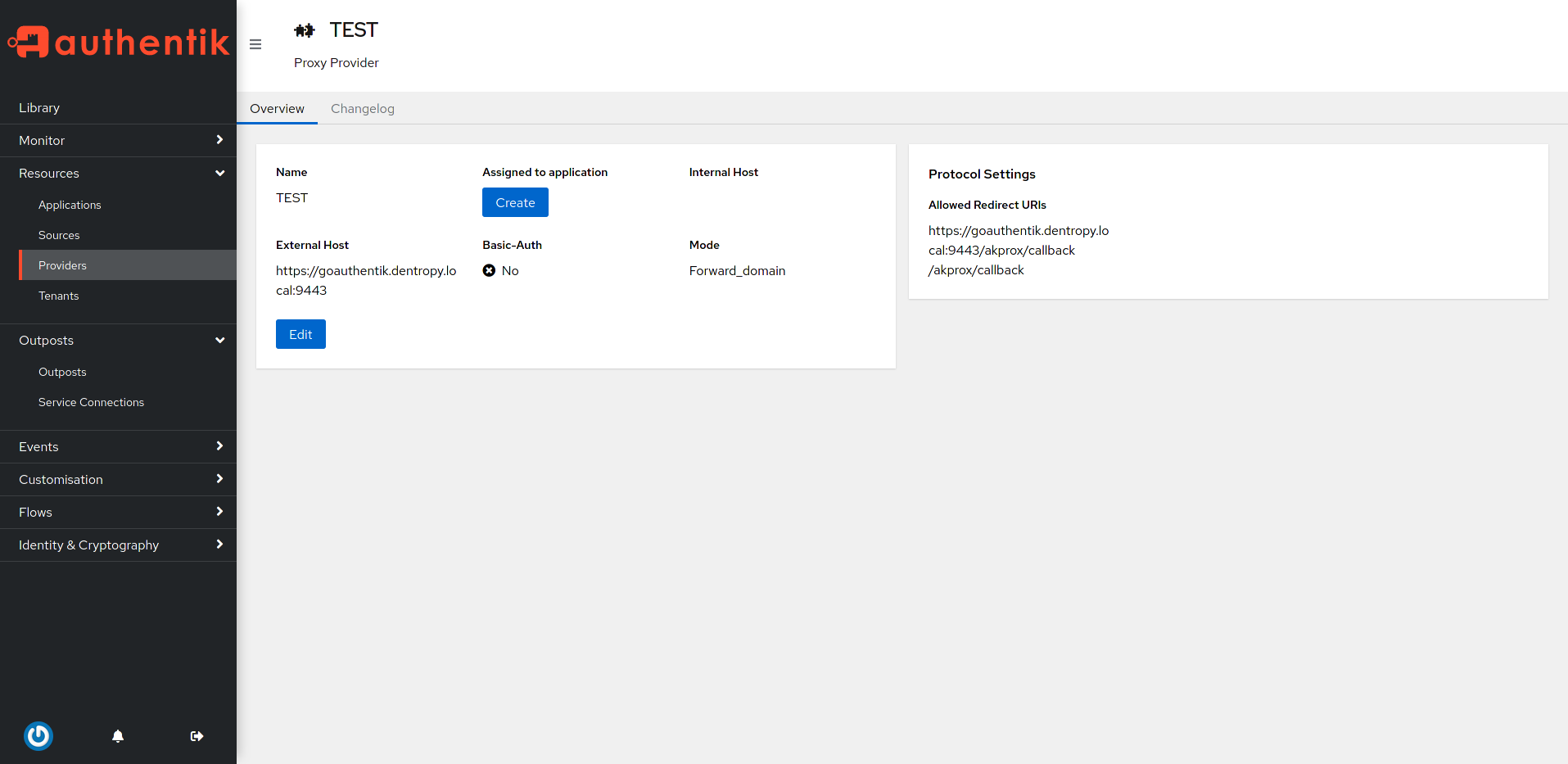 I am trying to get the goauthentik proxy working but routes will not ...