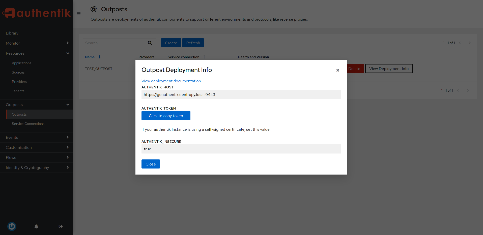 I am trying to get the goauthentik proxy working but routes will not ...