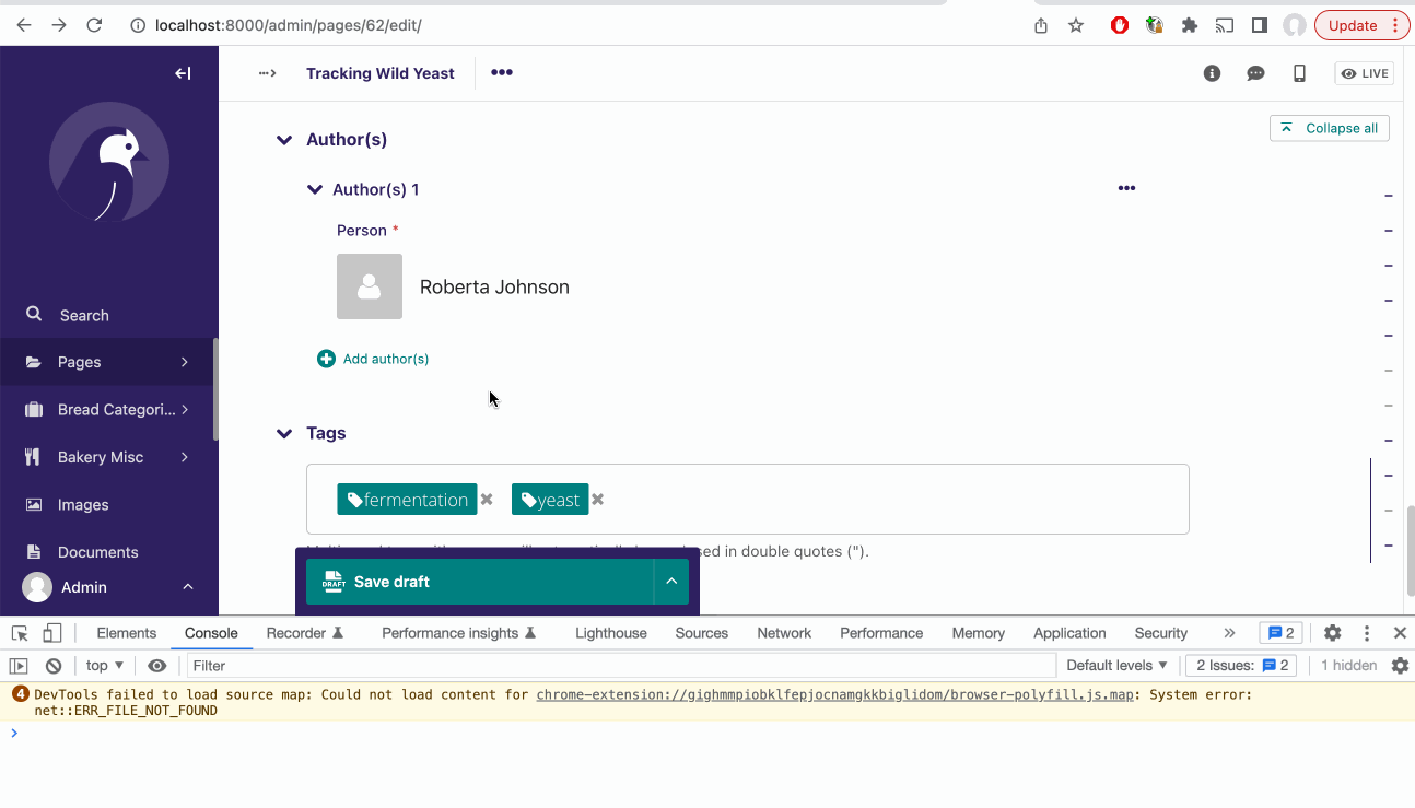 InlinePanel Bulk Chooser · Issue #2203 · wagtail/wagtail · GitHub