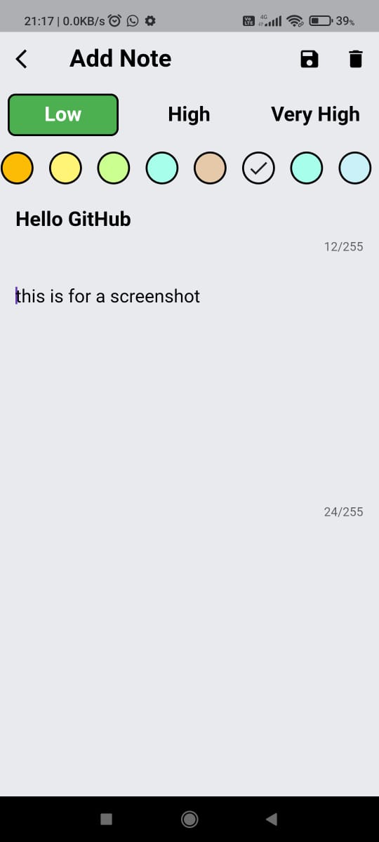 GitHub - koushikcodes2021/notes: A colorful notes app created using ...