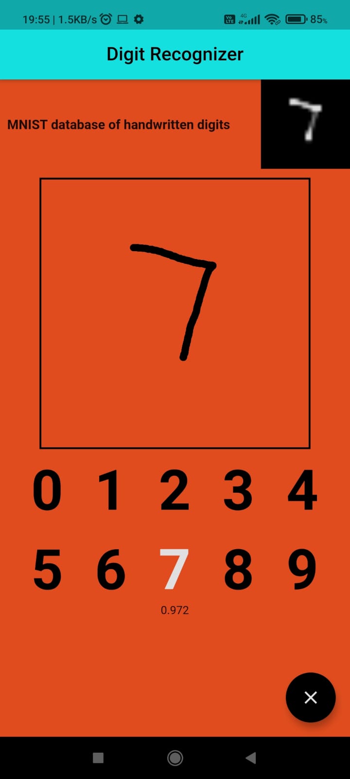 GitHub - koushikcodes2021/digitrecognizer: A digit recognizer application with Flutter, using ...