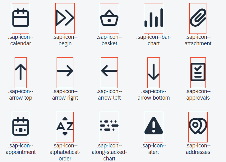 Icons Not Centered Vertically · Issue 4532 · Sapfundamental Styles · Github
