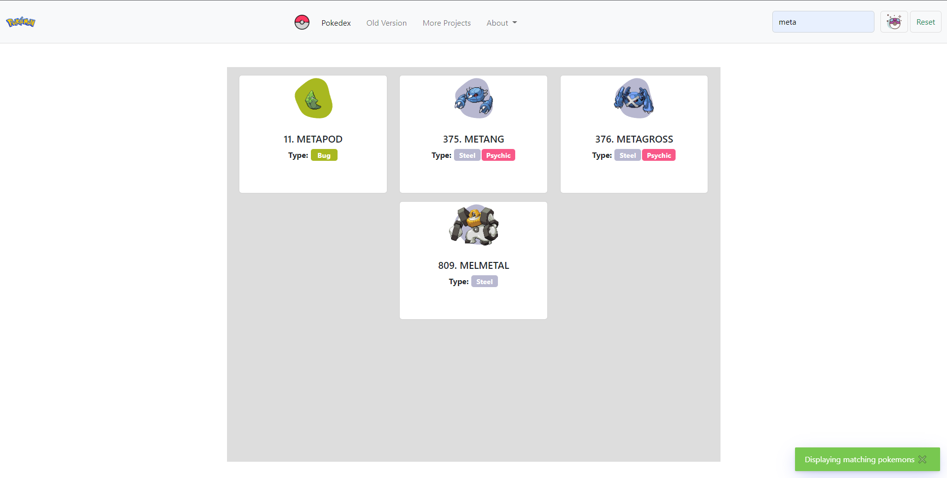 GitHub - LemonMantis5571/Pokedex-Updated: Search your favorite pokemon ...
