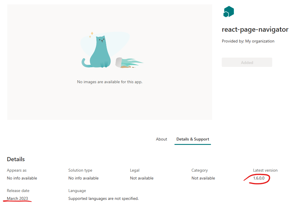 React-page-navigator - Version 1.6 or 1.7? · Issue #3586 · pnp/sp-dev ...