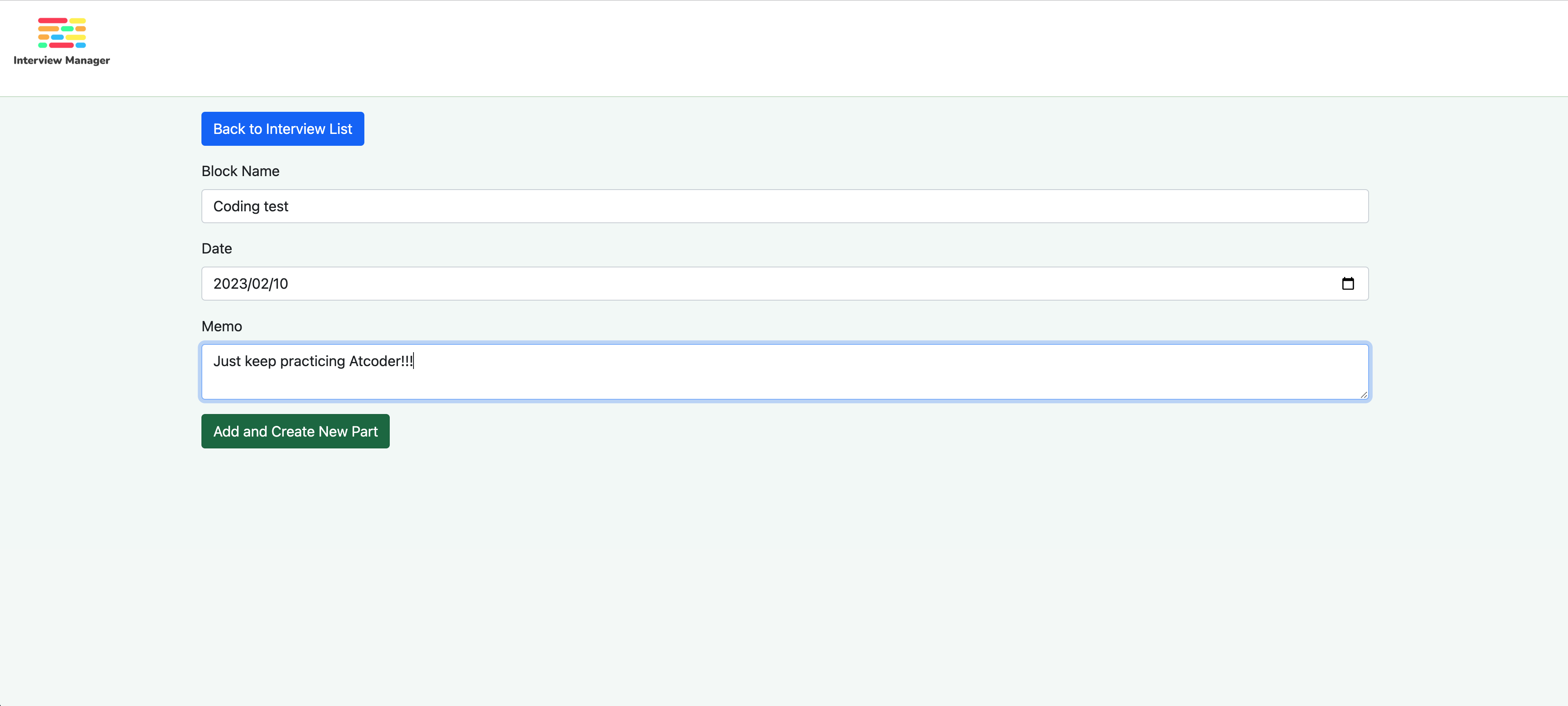 GitHub - Machikanewani/InterviewManager: Help to manage your interviews ...