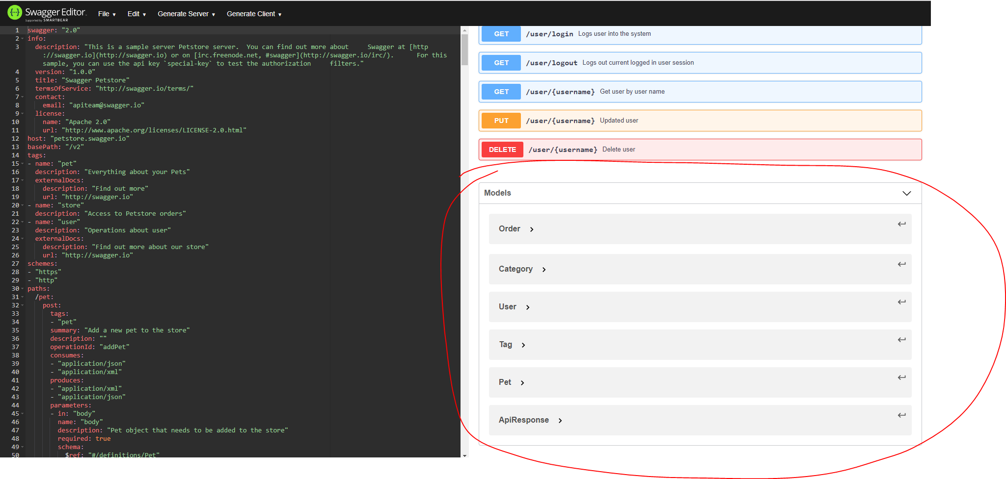Feature Display The Models And Examples · Issue 85 · Rapi Docrapidoc · Github