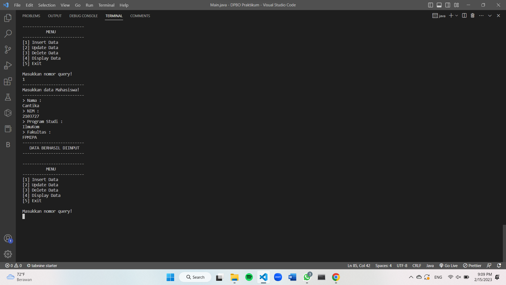 GitHub - cantikaputria/LATIHAN1DPBO2023: Get ready to dive into the ...