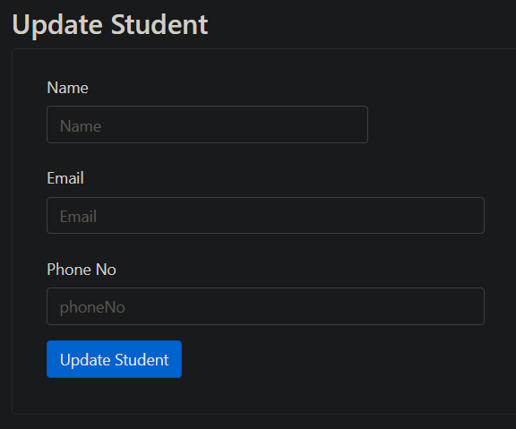 GitHub - shehatesogk/Spring-Boot-Student-Management: CRUD Web ...