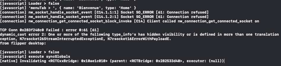 My App Is Crashing When I Invoke Rnrestart Or Reload On Terminal With Ios · Issue 36776