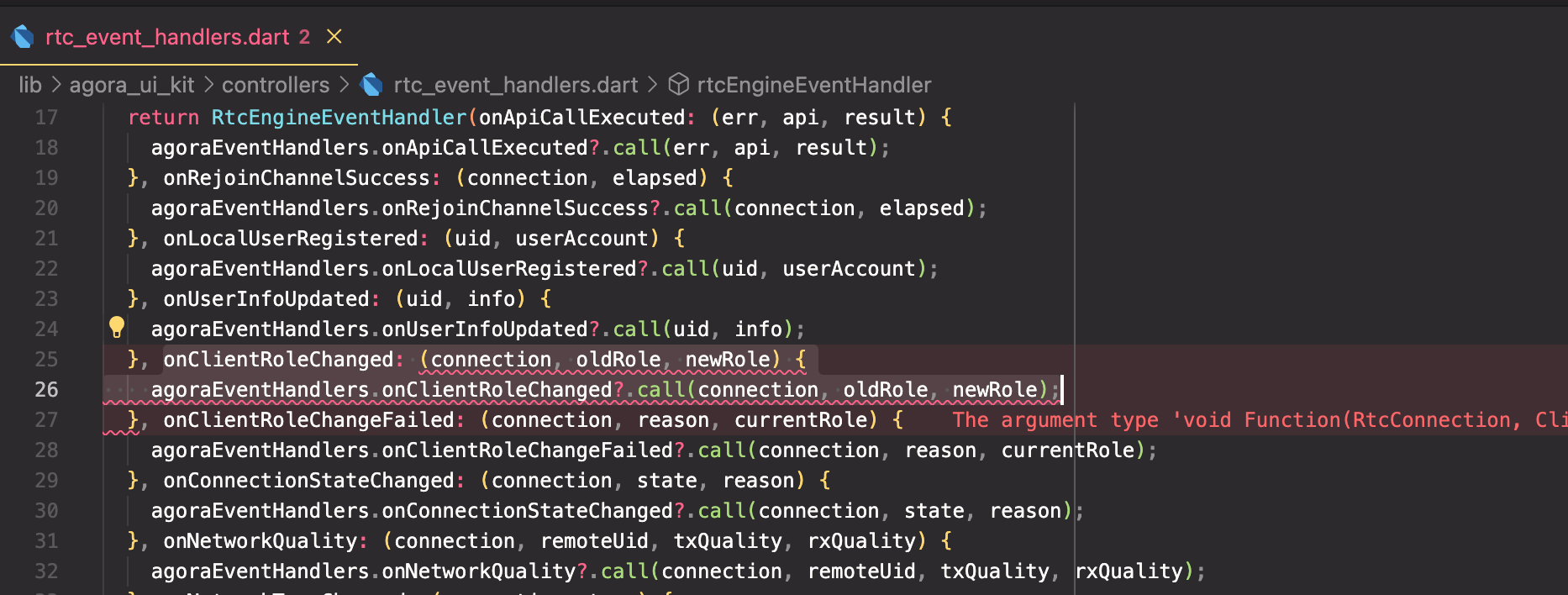 getting void function error, please help needed · Issue #850 · AgoraIO ...
