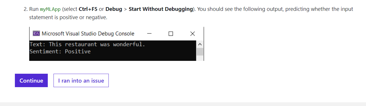 The output did not like expected · Issue #1488 · dotnet/machinelearning ...