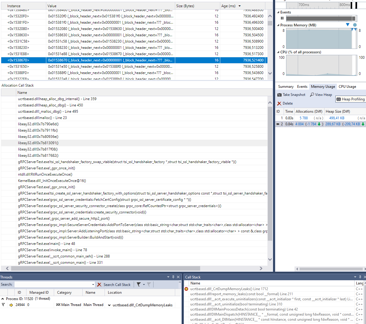 Ssl Credentials Memory Leaks · Issue 22506 · Grpcgrpc · Github