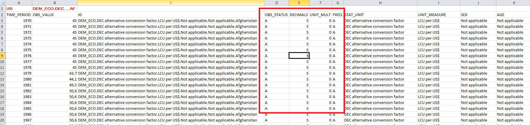 Code lables · Issue #123 · amattioc/SDMX · GitHub