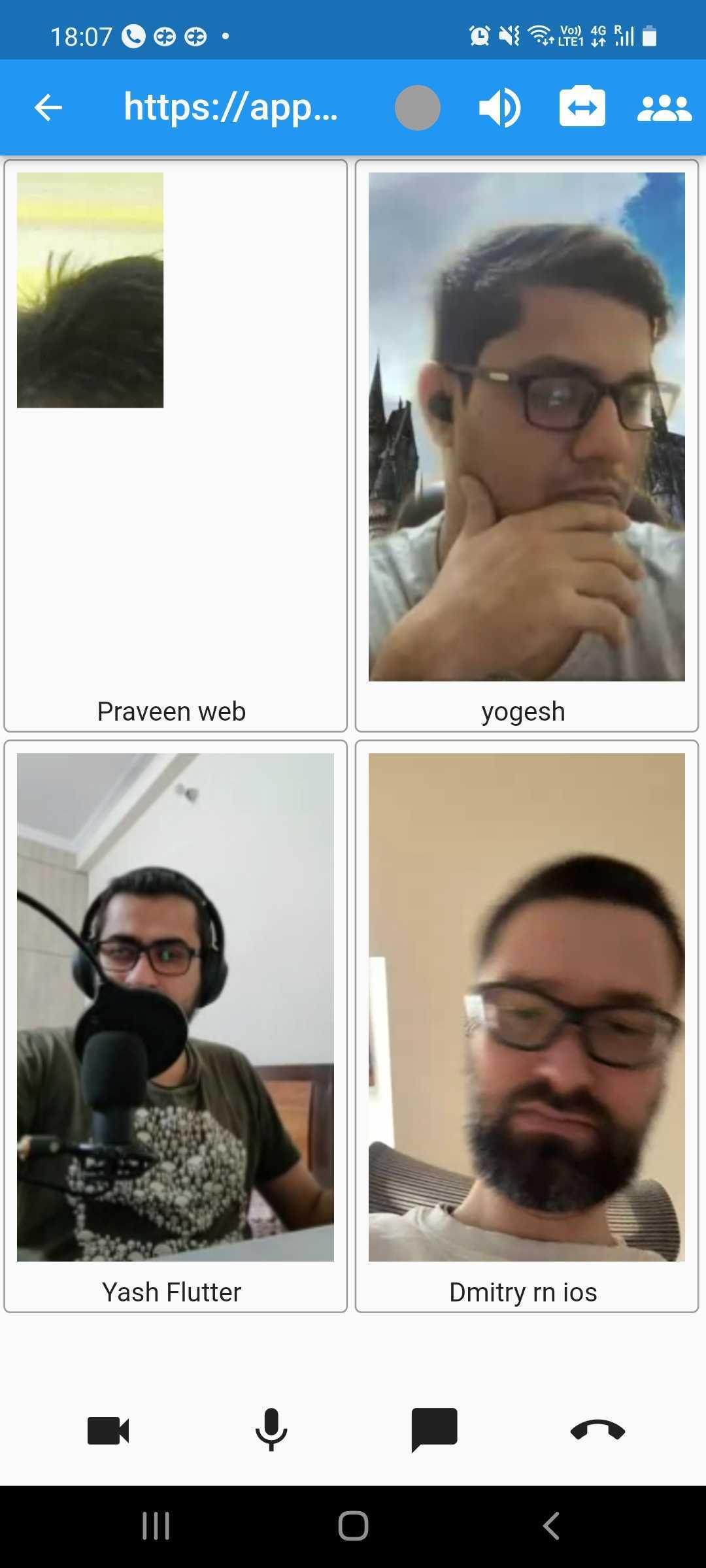 Tiles are partially filled · Issue #248 · 100mslive/100ms-flutter · GitHub