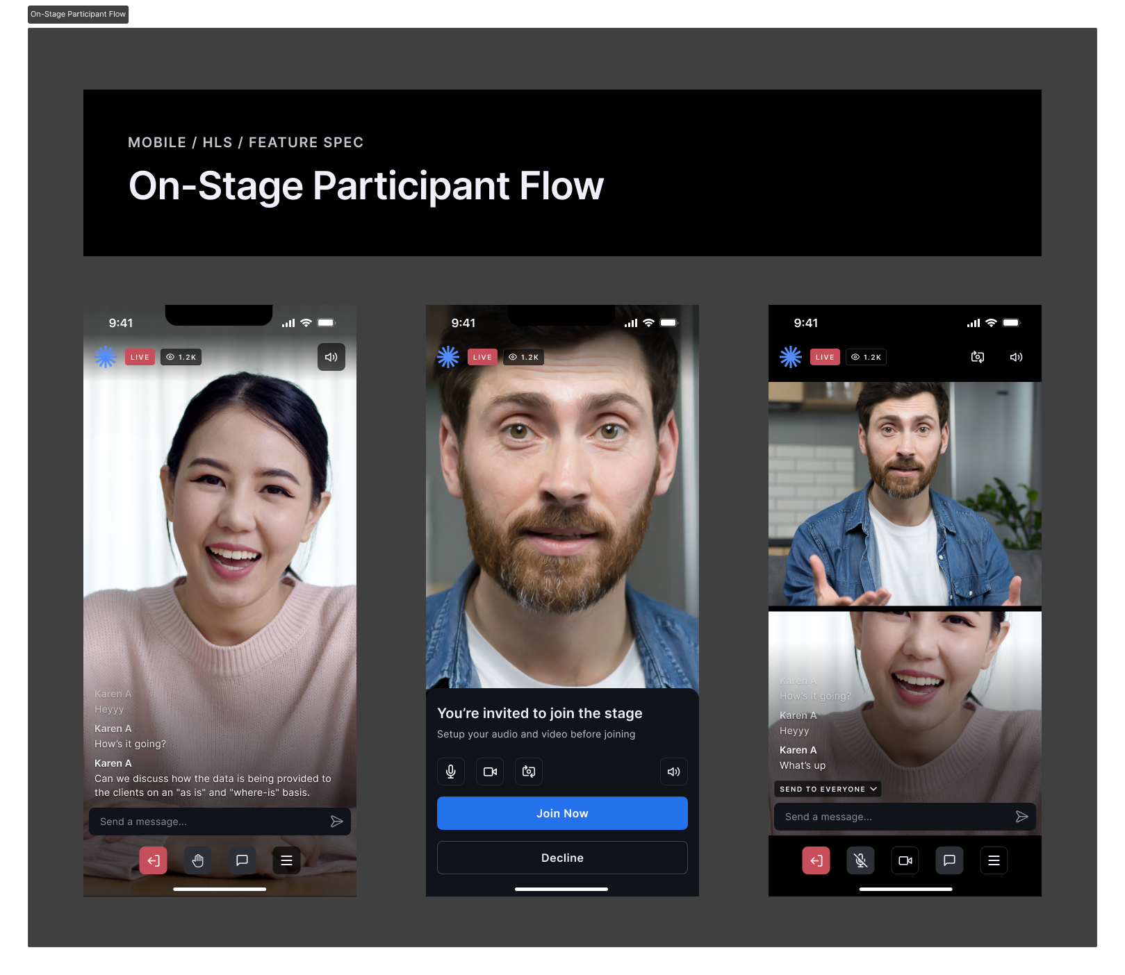 🚀 Prebuilt: HLS Viewer on Stage · Issue #1515 · 100mslive/100ms-flutter · GitHub