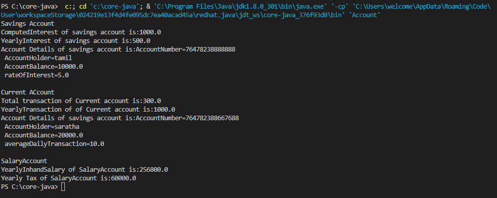 Task - Dynamic Polymorphism and Anonymous Inner Class · akash-coded core-java · Discussion #14 ...