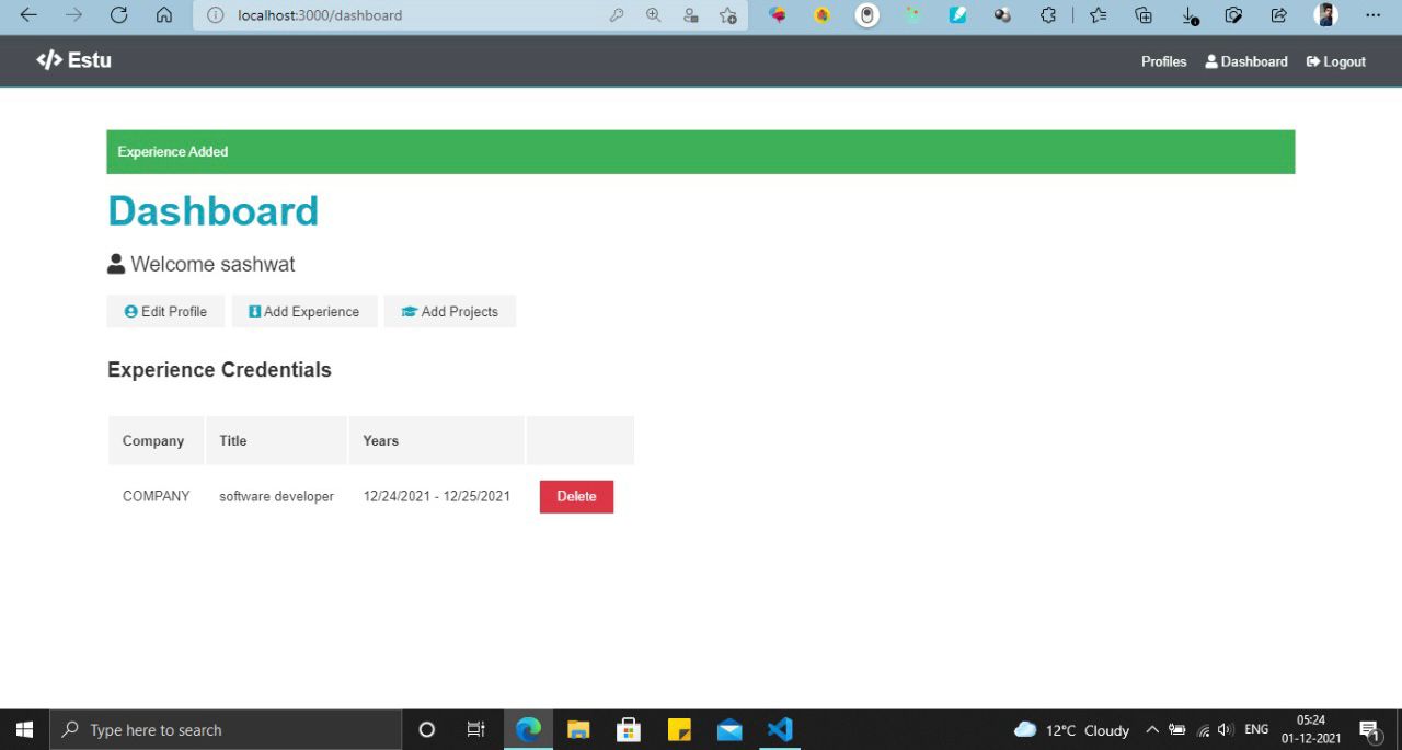 GitHub - sashwattomar/Estu: This is a multipage application which provides students various ...