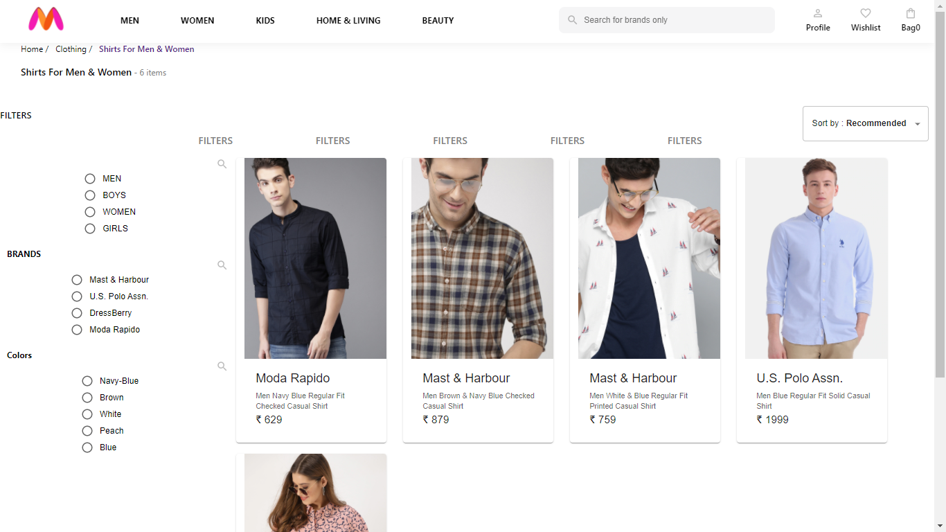GitHub - sashwattomar/myntra-clone