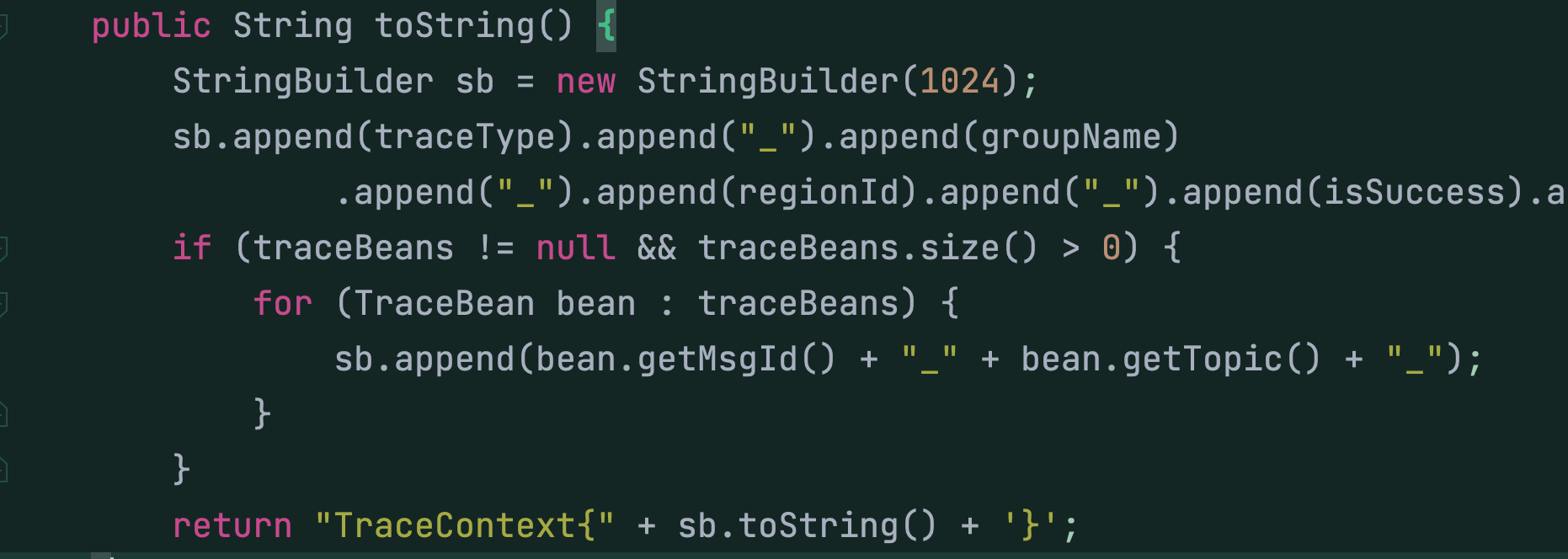 modify TraceContext toString method · Issue #6033 · apache/rocketmq ...