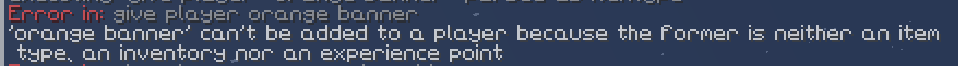 Colored Banners Dont Work As An Itemtype Only As A Blocktype · Issue 5600 · Skriptlang