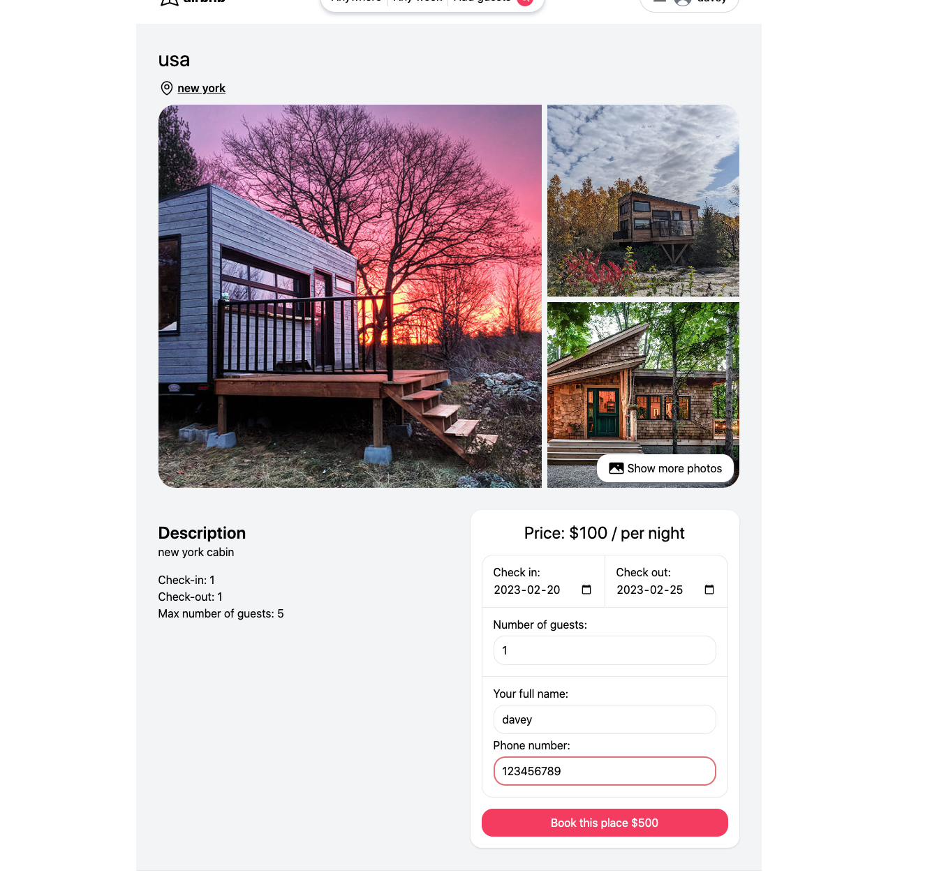 GitHub - davey2000/MERN-airbnb-clone: Mini MERN Stack AirBnB clone