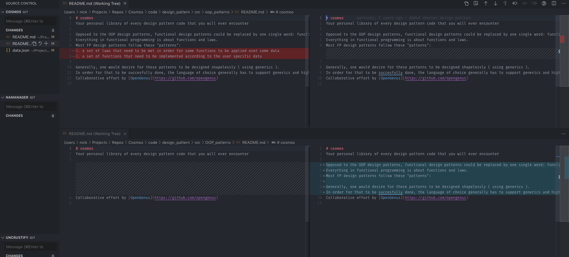 Request to merge OOP_patterns and oop_patterns · Issue #4160 · OpenGenus/cosmos · GitHub