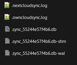 .owncloudsync.log in every sync folder. · Issue #2807 · nextcloud/desktop · GitHub
