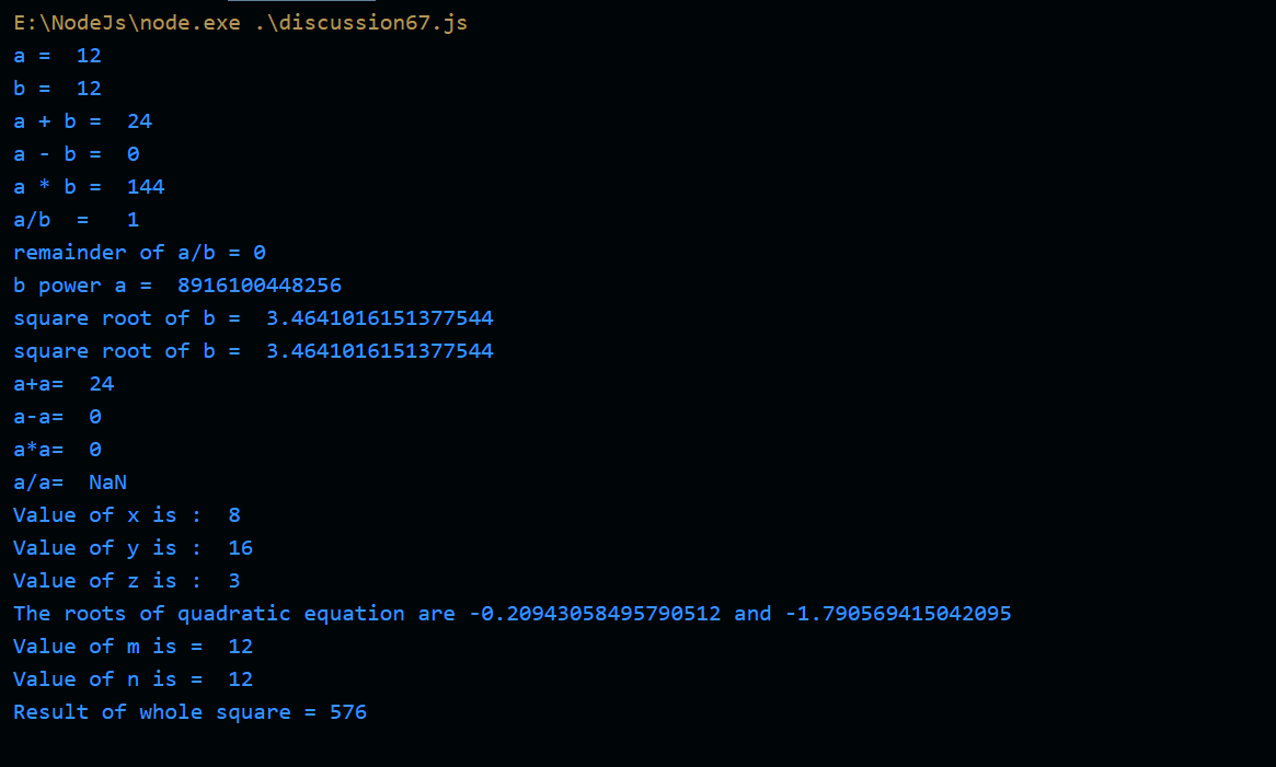 JS - Operators - Arithmetic Operators · akash-coded mern · Discussion #67 · GitHub