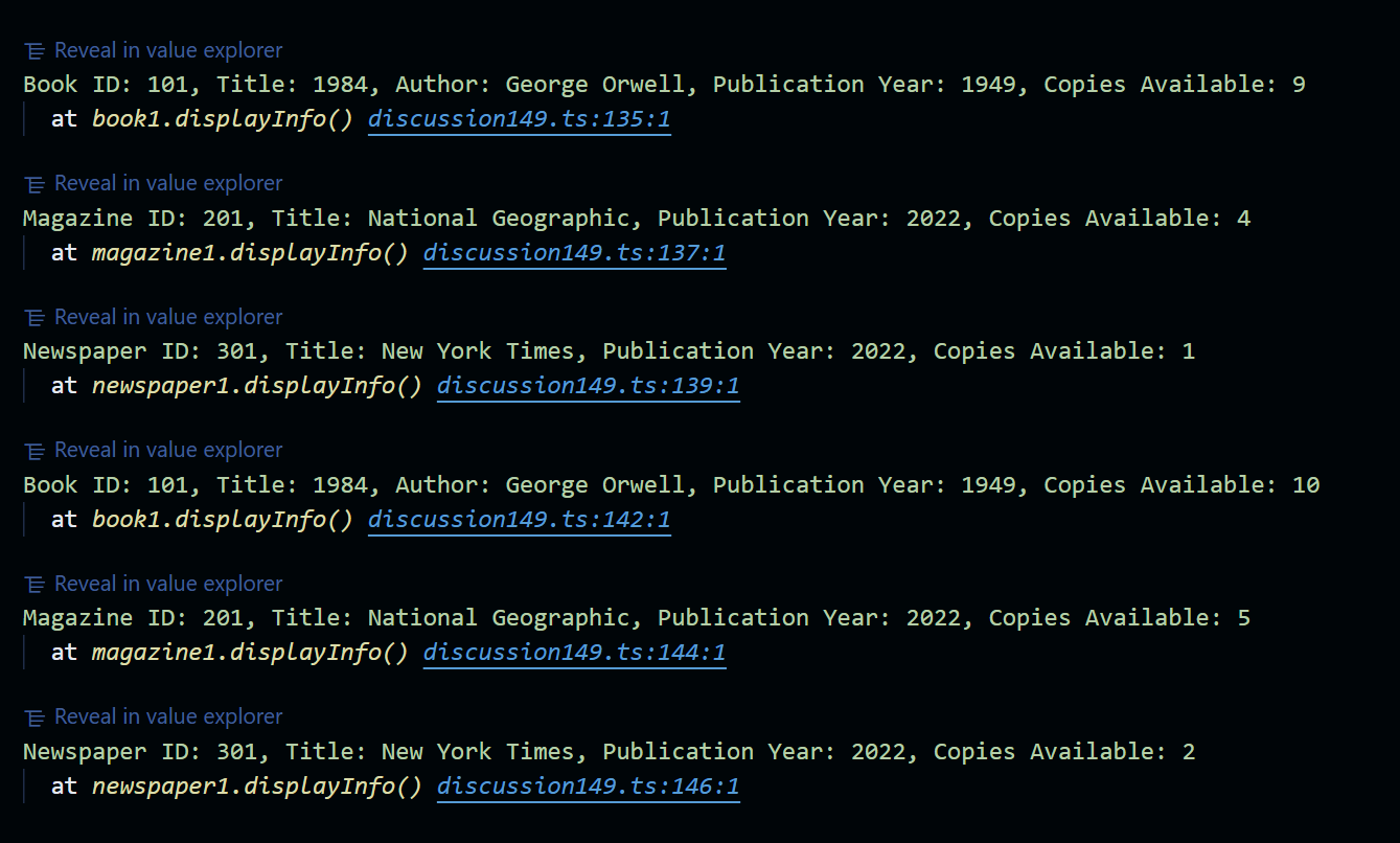 Task Typescript Advanced Library Management System · Akash Coded