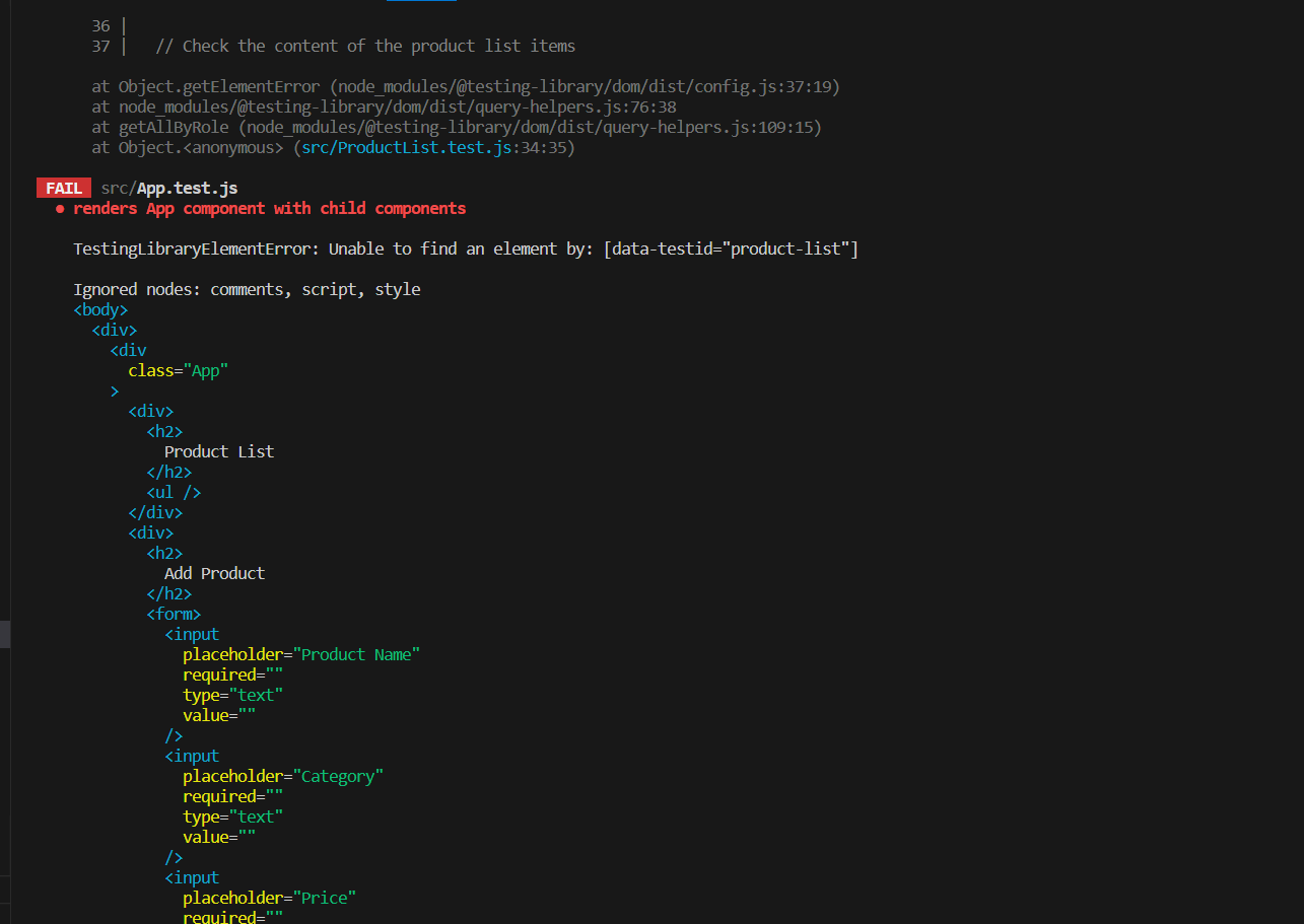 Practice Exercise React And Testing Jest Supermarket Management System · Akash Coded Mern 9274