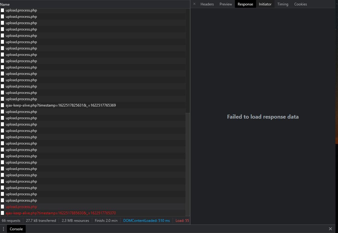 Uploads bigger than 150mb gets stuck at random % · Issue #948 · projectsend/projectsend · GitHub