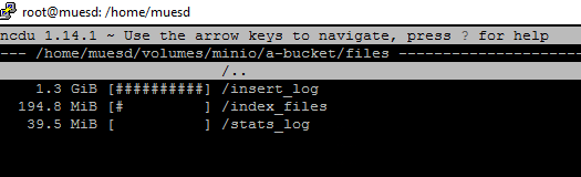 [Bug]: Disk usage with IVF_SQ8 seems odd · Issue #15667 · milvus-io/milvus · GitHub