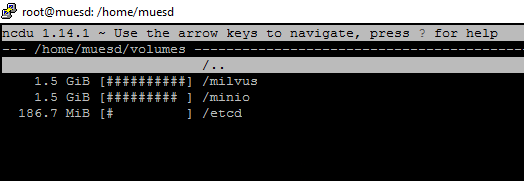[Bug]: Disk usage with IVF_SQ8 seems odd · Issue #15667 · milvus-io/milvus · GitHub