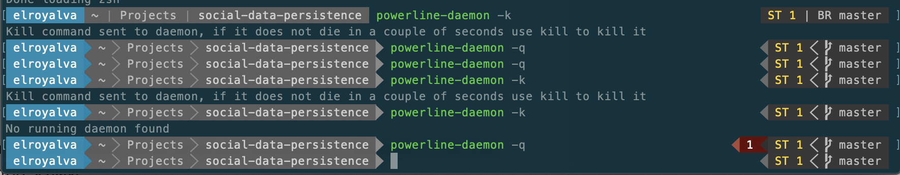 Arrows and branch icons not rendering properly · Issue #2123 · powerline/powerline · GitHub
