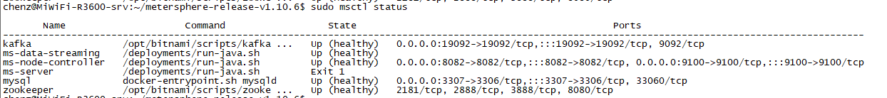 [BUG]按文档离线安装的但是 ms-server启动不了 · Issue #4788 · metersphere/metersphere · GitHub