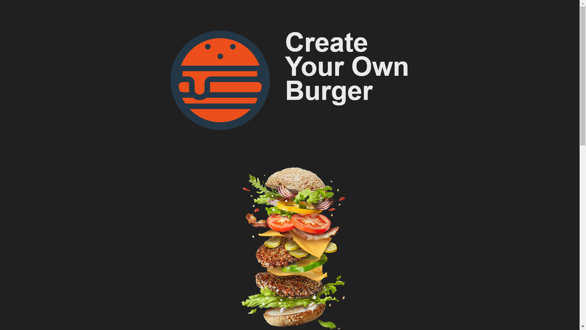 GitHub - Aadesh1149/Make-Your-Own-Burger