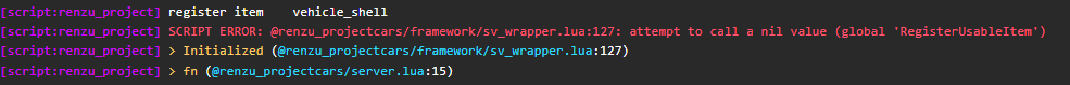 Register usableitem Sv_wrapper lua127 · Issue #17 · renzuzu/renzu_projectcars · GitHub
