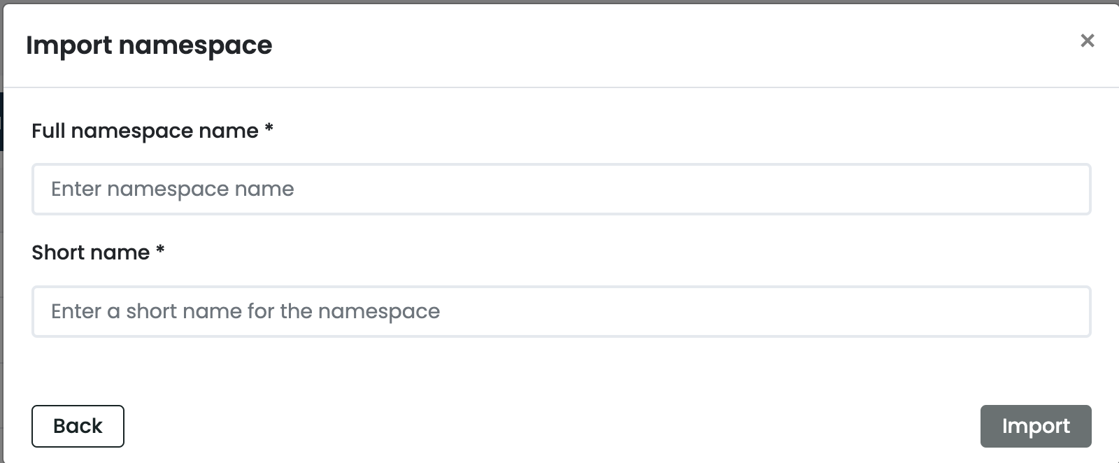 Unable to import a namespace without a handle · Issue #512 · cortezaproject/corteza · GitHub