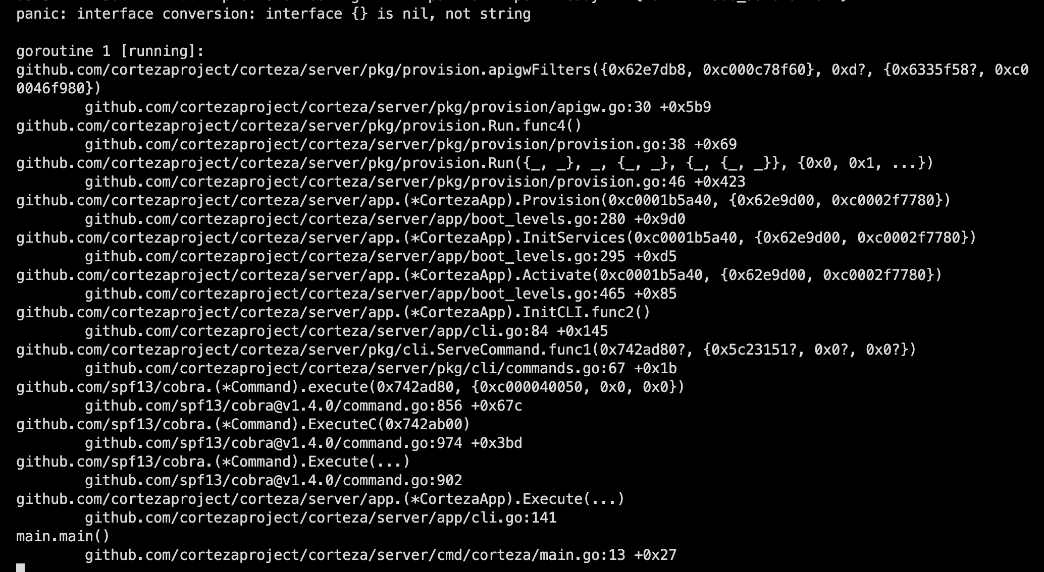 Issue when starting server on 23.3 using a concreat db · Issue #796 · cortezaproject/corteza ...
