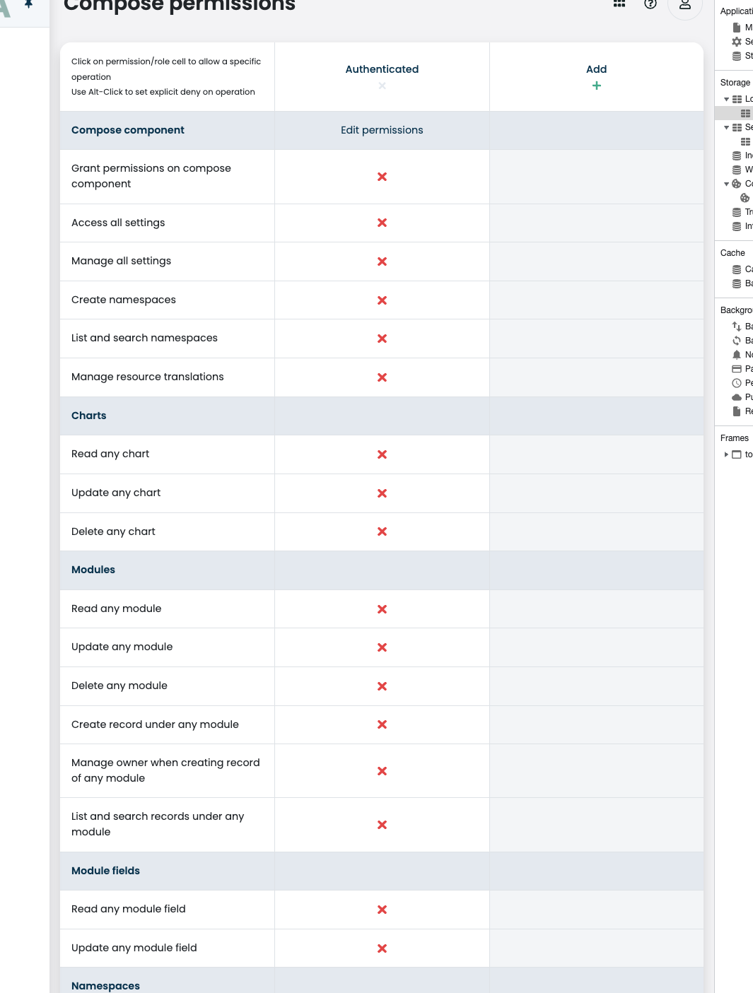 Wrong system permissions showed for selected roles after restarting server · Issue #850 ...