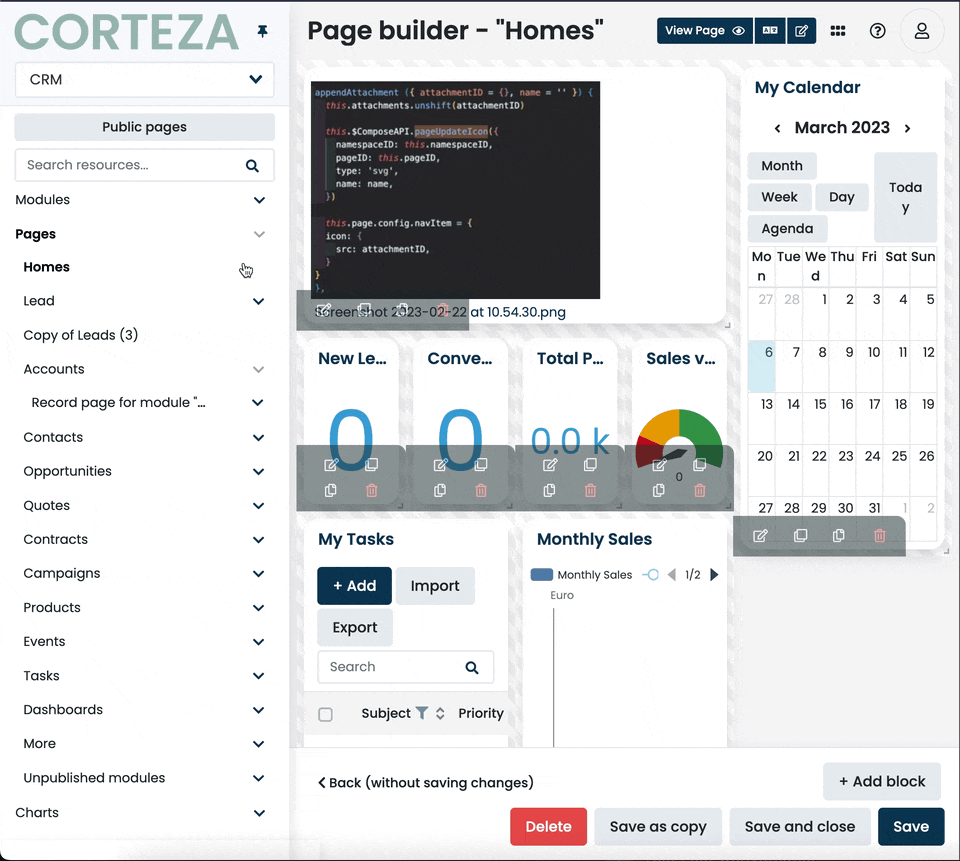 Support richer links to pages on sidebar, allow use of icons [PlanID: 2023.3/16/1.7] · Issue ...