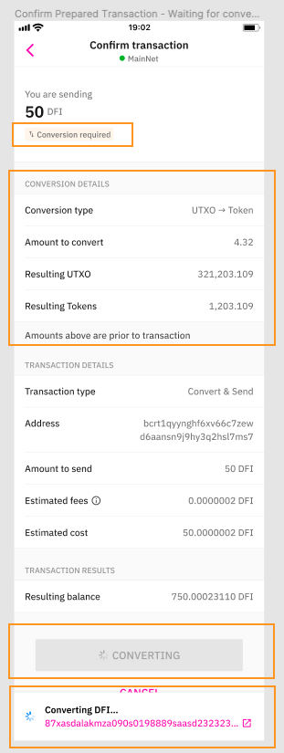 `unified DFI` - transaction flow · Issue #1021 · BirthdayResearch ...