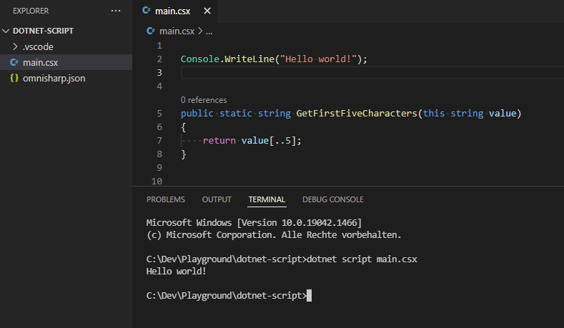 Question Can I Use Extension Methods · Issue 668 · Dotnet Scriptdotnet Script · Github 3281