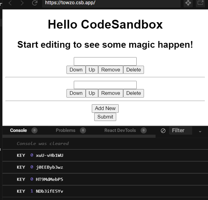 Why array item keys changed if I remove or add a new item to the array? · Issue #2001 · rjsf ...